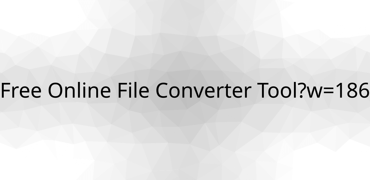 Free Online File Converter Tool Free Online File Converter Tool